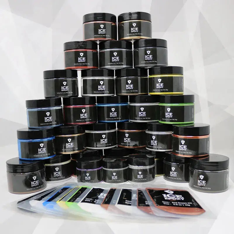 Metallic Coloring pigment epoxy for Epoxy Projects – Ice Epoxy USA